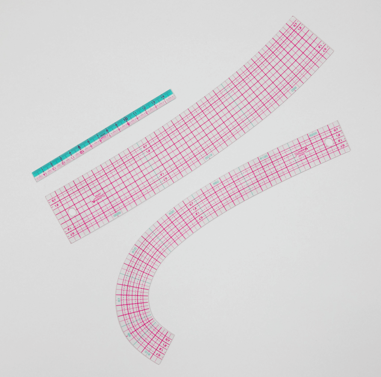 Clover Curve Ruler with Mini Ruler - AnBella Designs